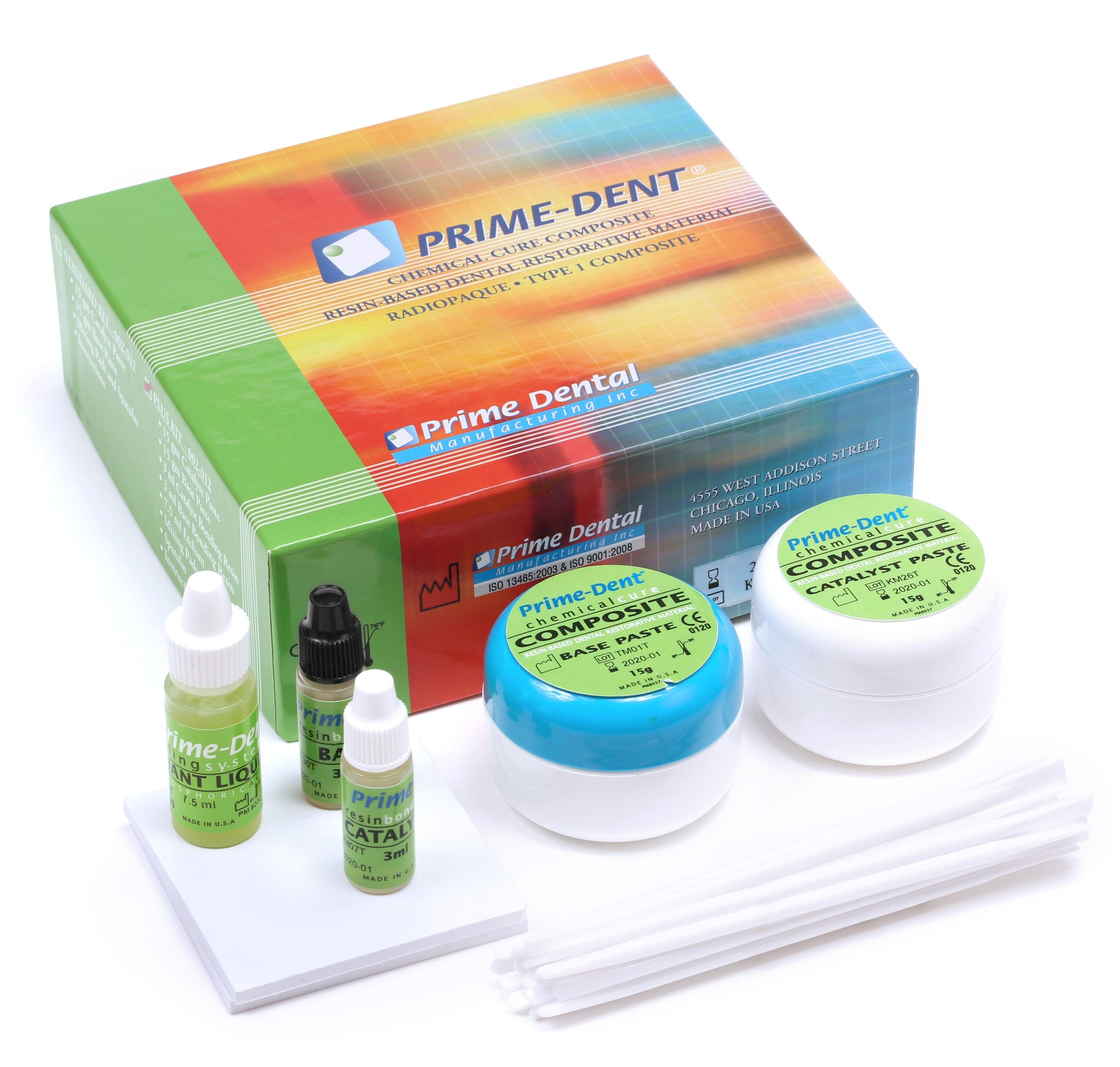 Prime Dent Chipped, Cracked, Broken Tooth Repair Kit - 15gm/15gm with ...