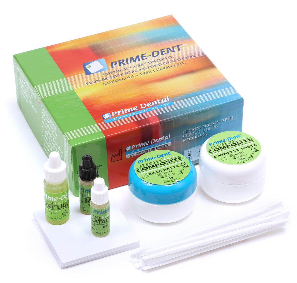 Prime Dent Chipped, Cracked, Broken Tooth Repair Kit - 15gm/15gm with ...